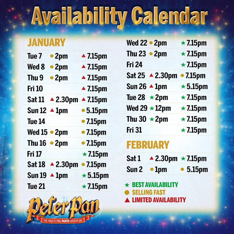 Peter Pan – Birmingham Hippodrome